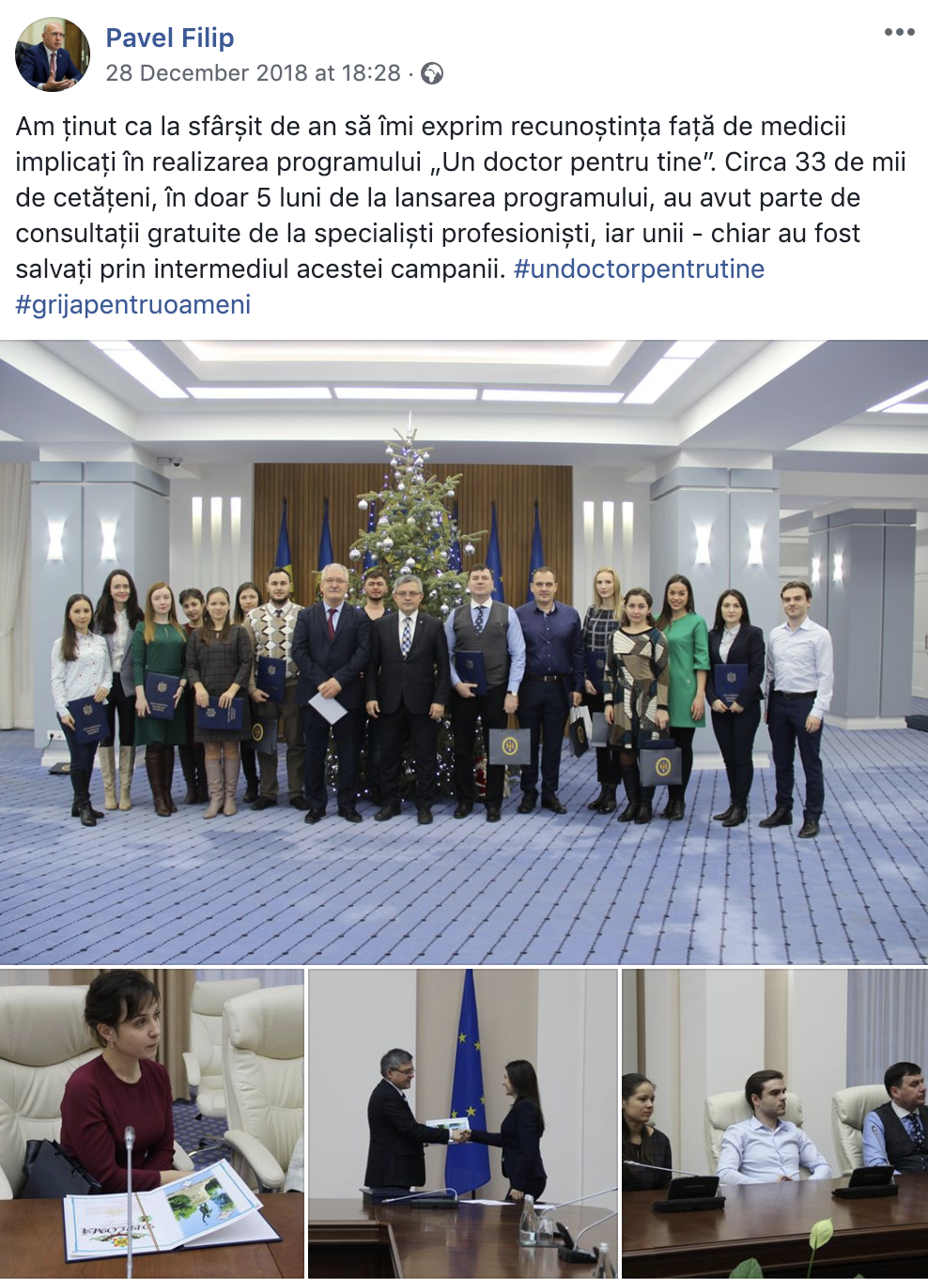 Pavel Filip confirmă: mircea buga e ȘĂF pe „sănătate” | blogul lui eugen